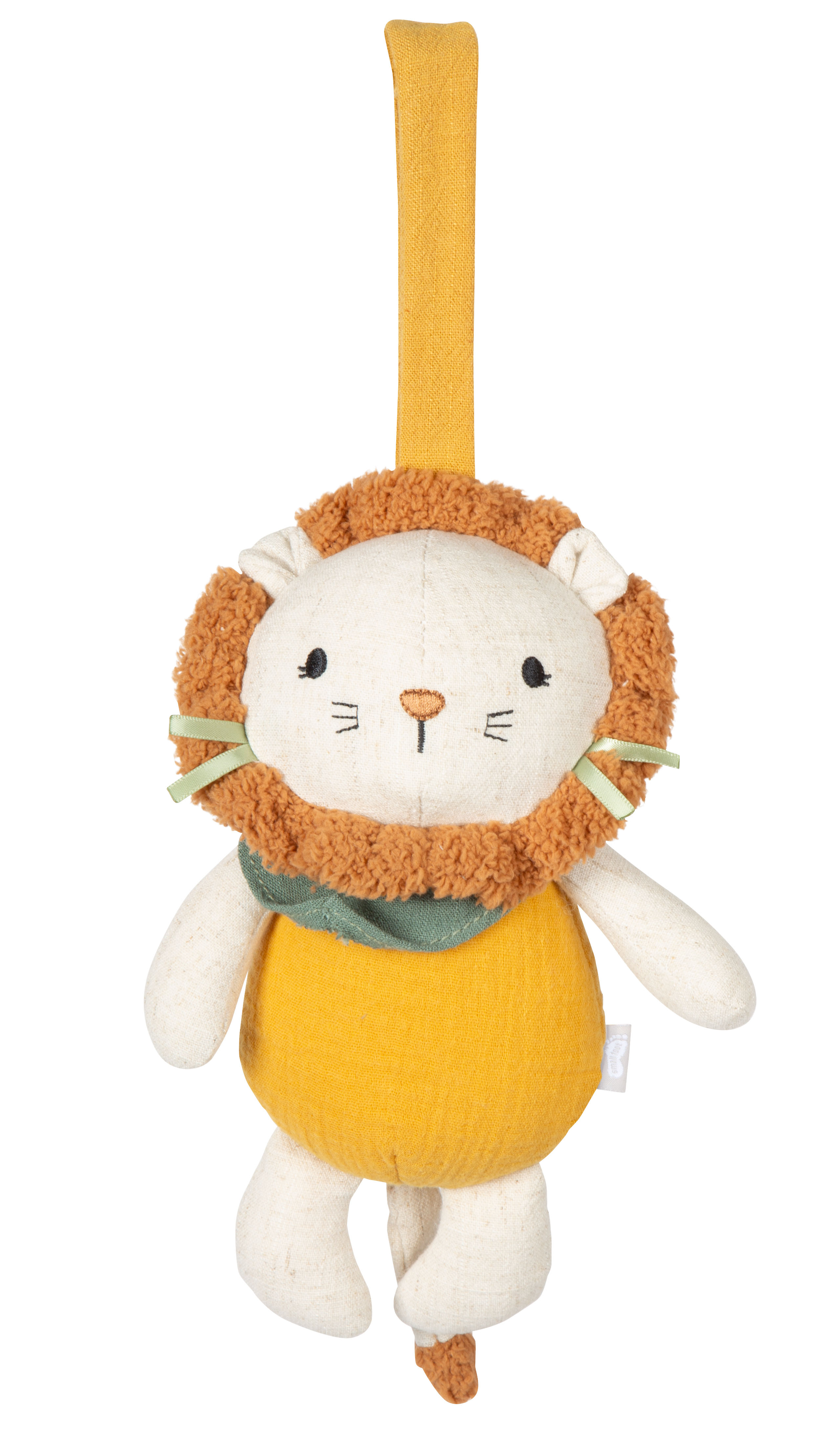 Baby toy Music box made of fabric "Little Lion"